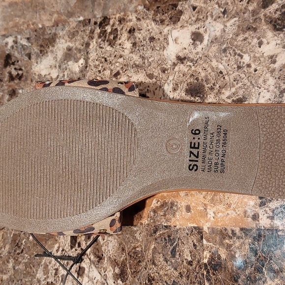 Mixit | Shoes | Leopard Print Sandals | Poshmark